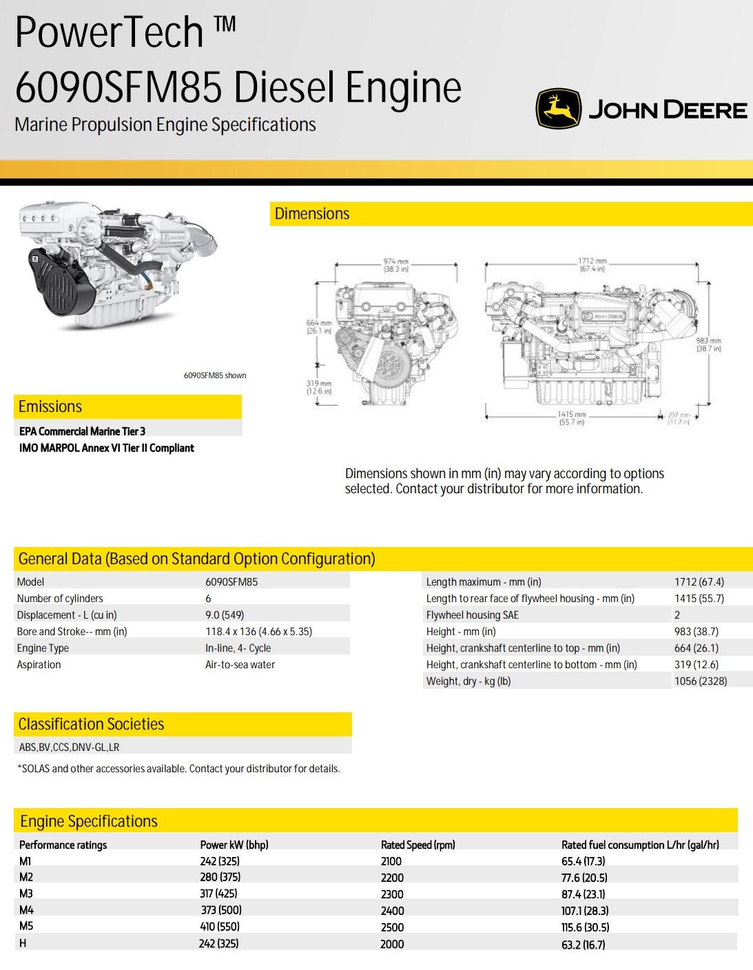 John Deere Marine Diesel Engine Services - marine mechanic